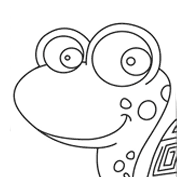 Turtle Legs - Printable Bookmarks for Kids | Mocomi