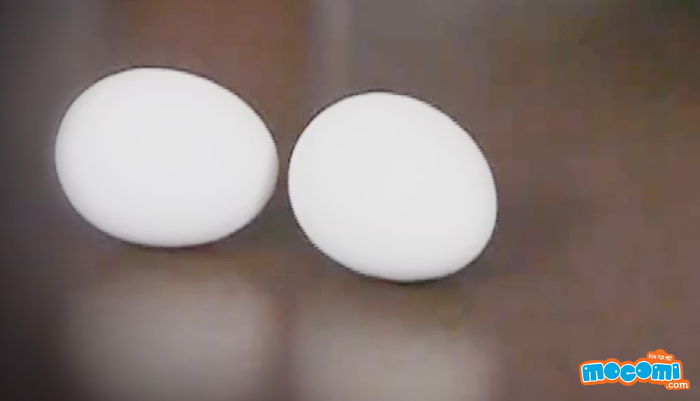 Raw and Boiled Egg Spinning - Science Experiments for Kids | Mocomi