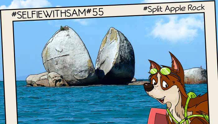 Split Apple Rock Story and Facts - Selfie with Sam | Mocomi